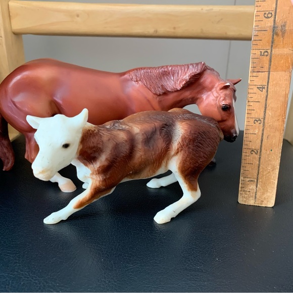 Breyer | Art | Breyer Horse Commemorative Edition Cutting Horse And Cow ...